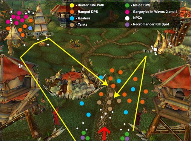 La bataille du Mont Hyjal