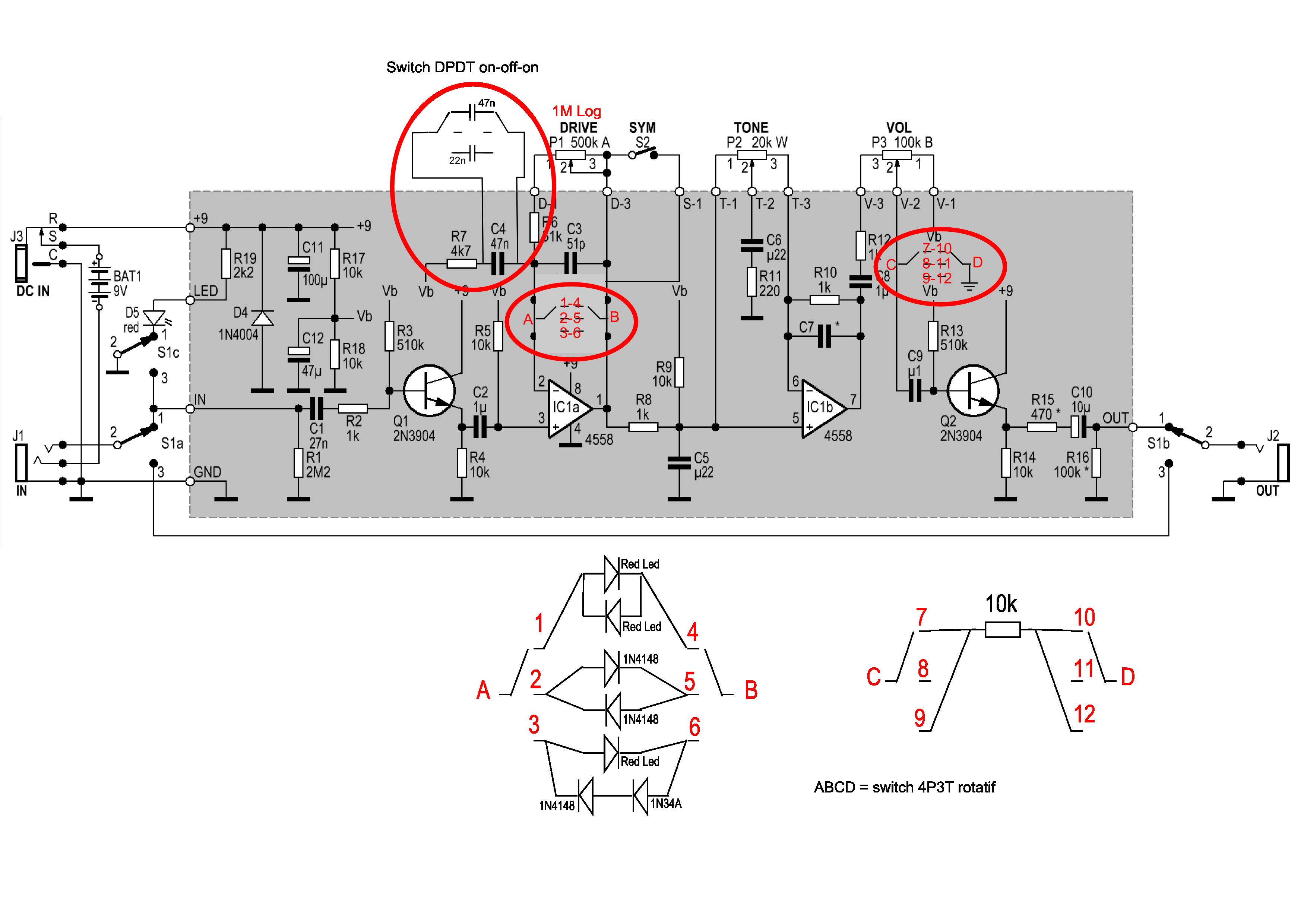 Kit musikding tube screamer (page 14) - Effet guitare